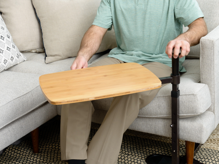 Swivel Tray Table - Sheltering Arms Institute